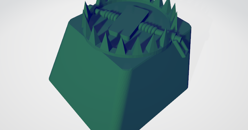 Trap Key Cap by Bogeno | Download free STL model | Printables.com