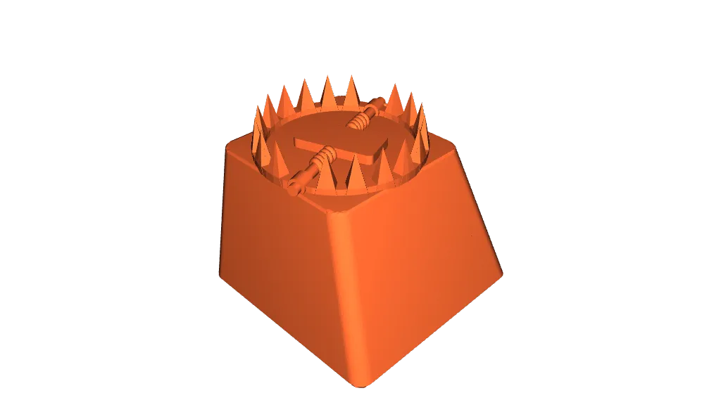 Trap Key Cap by Bogeno | Download free STL model | Printables.com