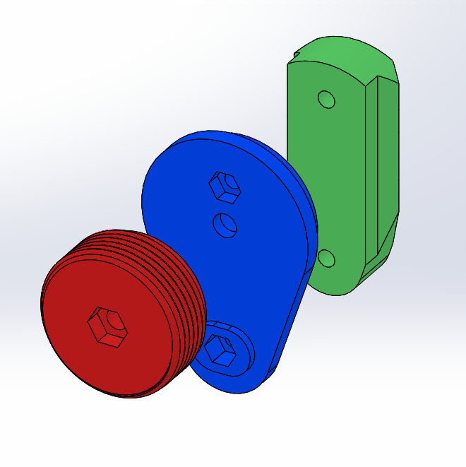 Picatinny Buffer Plug For Hoffman Lower by KN16 | Download free STL ...