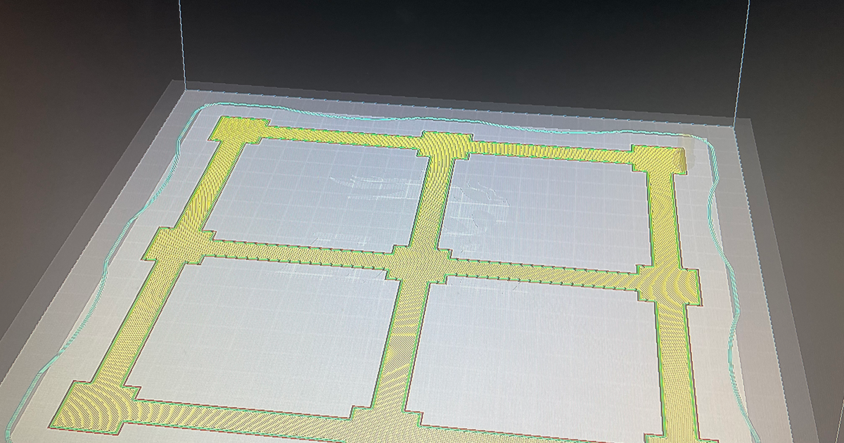 Bed Level Test by Landin22 | Download free STL model | Printables.com