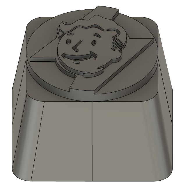 Fallout4 keycap por Mike Cullen | Descargar modelo STL gratuito ...