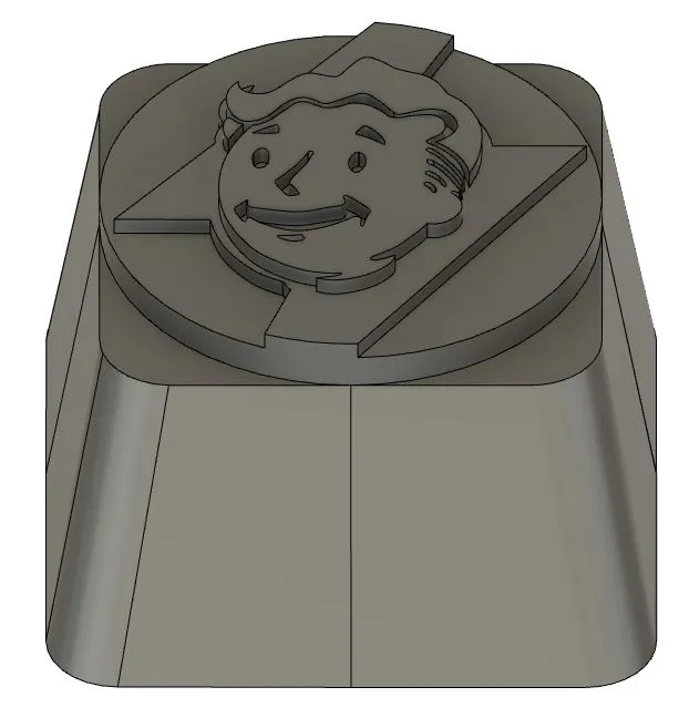 Fallout4 keycap by Mike Cullen | Download free STL model | Printables.com