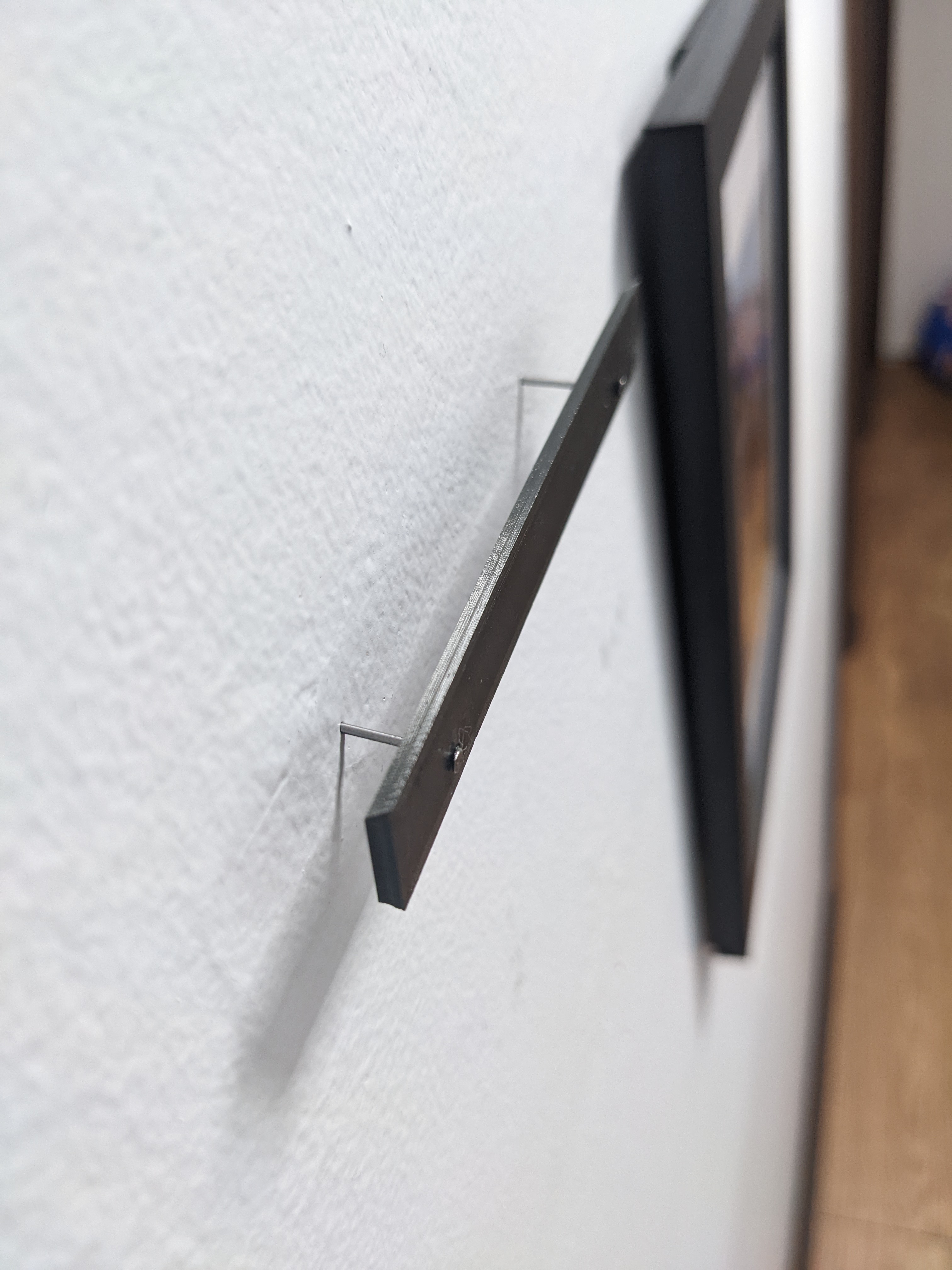 Ultra Thin Photo Frame Hanger (French Cleat) by fouronenine | Download ...