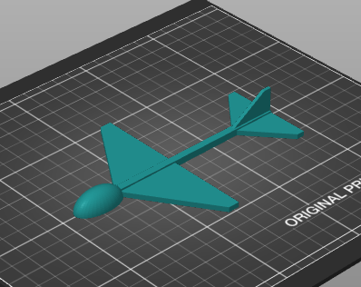 Gliding plane toy by JoeSchu | Download free STL model | Printables.com