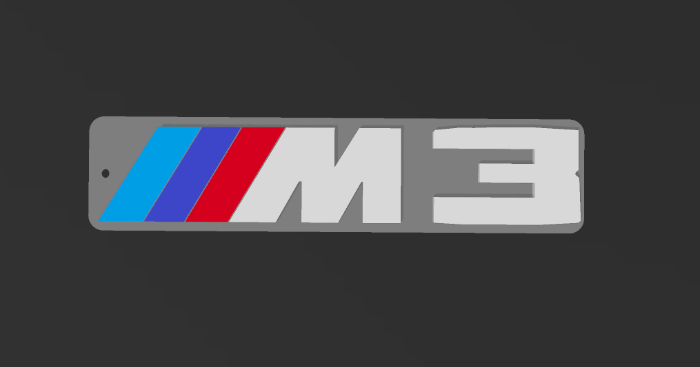BMW M3 Keychain by aab010799 | Download free STL model | Printables.com