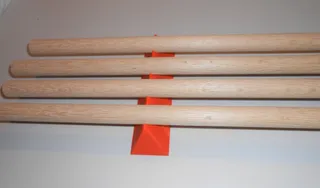 1 inch dowel bracket by TR | Download free STL model | Printables.com