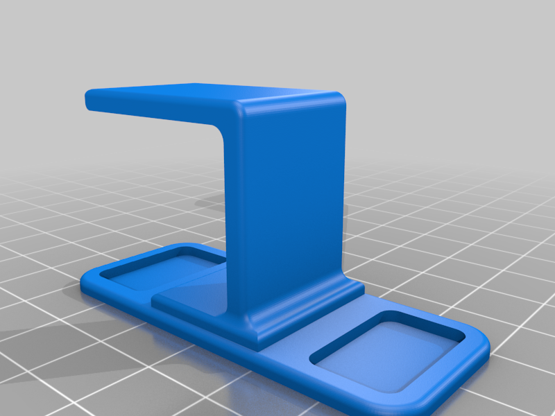 Wall wide hook by stapler by Itsumonotakumi | Download free STL model ...