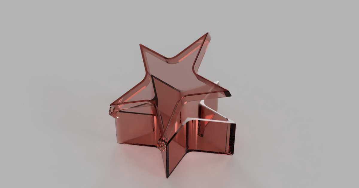 Star sheped box by Thomas Leftwite | Download free STL model ...