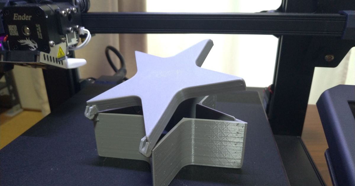 Star-sheped box by Thomas Leftwite | Download free STL model ...