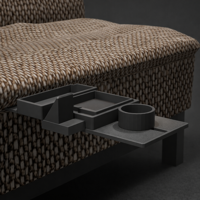 Slide & Stay – Modular Sofa Side Table for Clic-Clac & Couch by Paan ...
