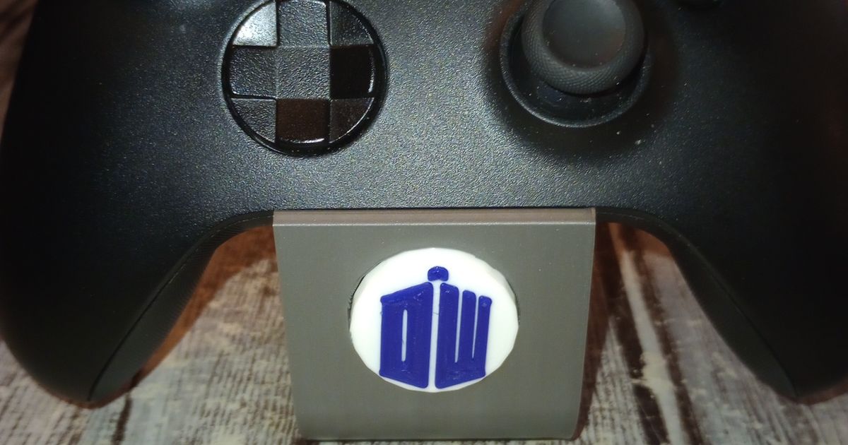 Doctor Who Xbox controlller stand by Buffy691 | Download free STL model ...