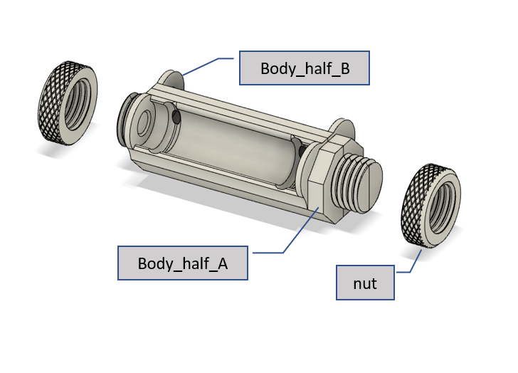 Twin Roller Bearing Spool Holder (No supports!) by gregsan | Download ...