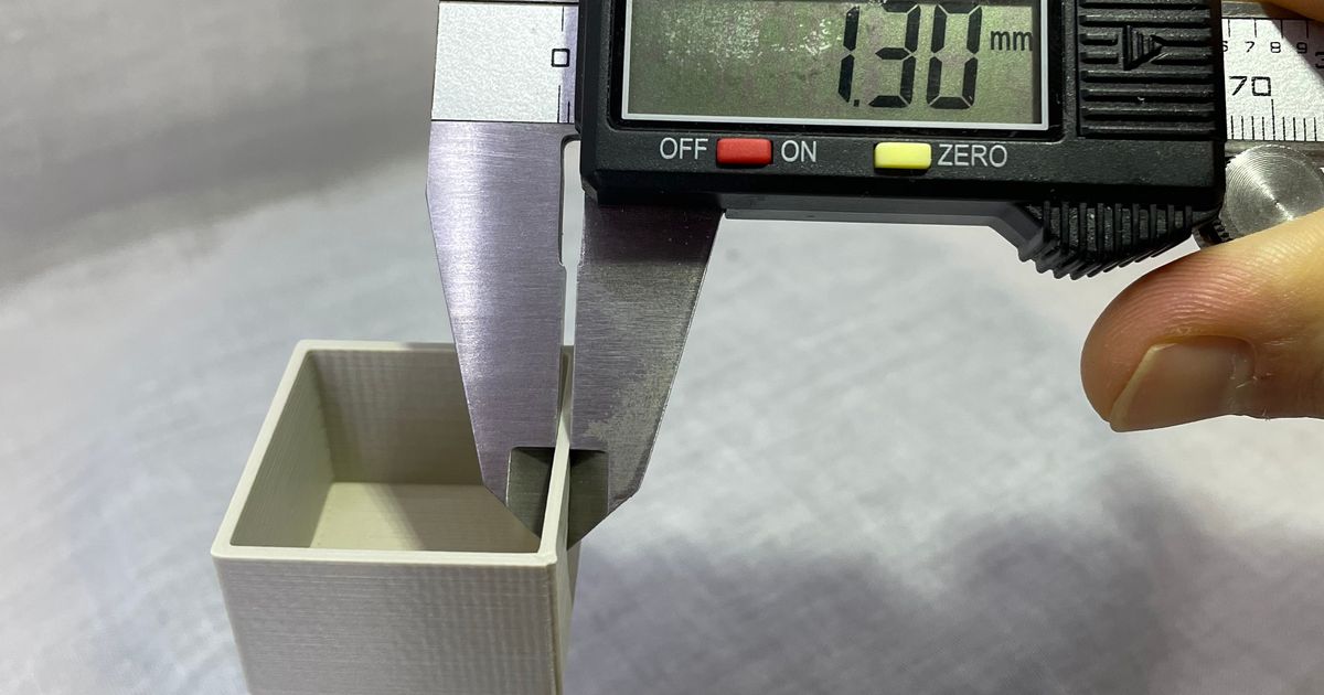 Flow Calibration Cube 40x40x30 mm - Drucker Kalibrierung by CL ...