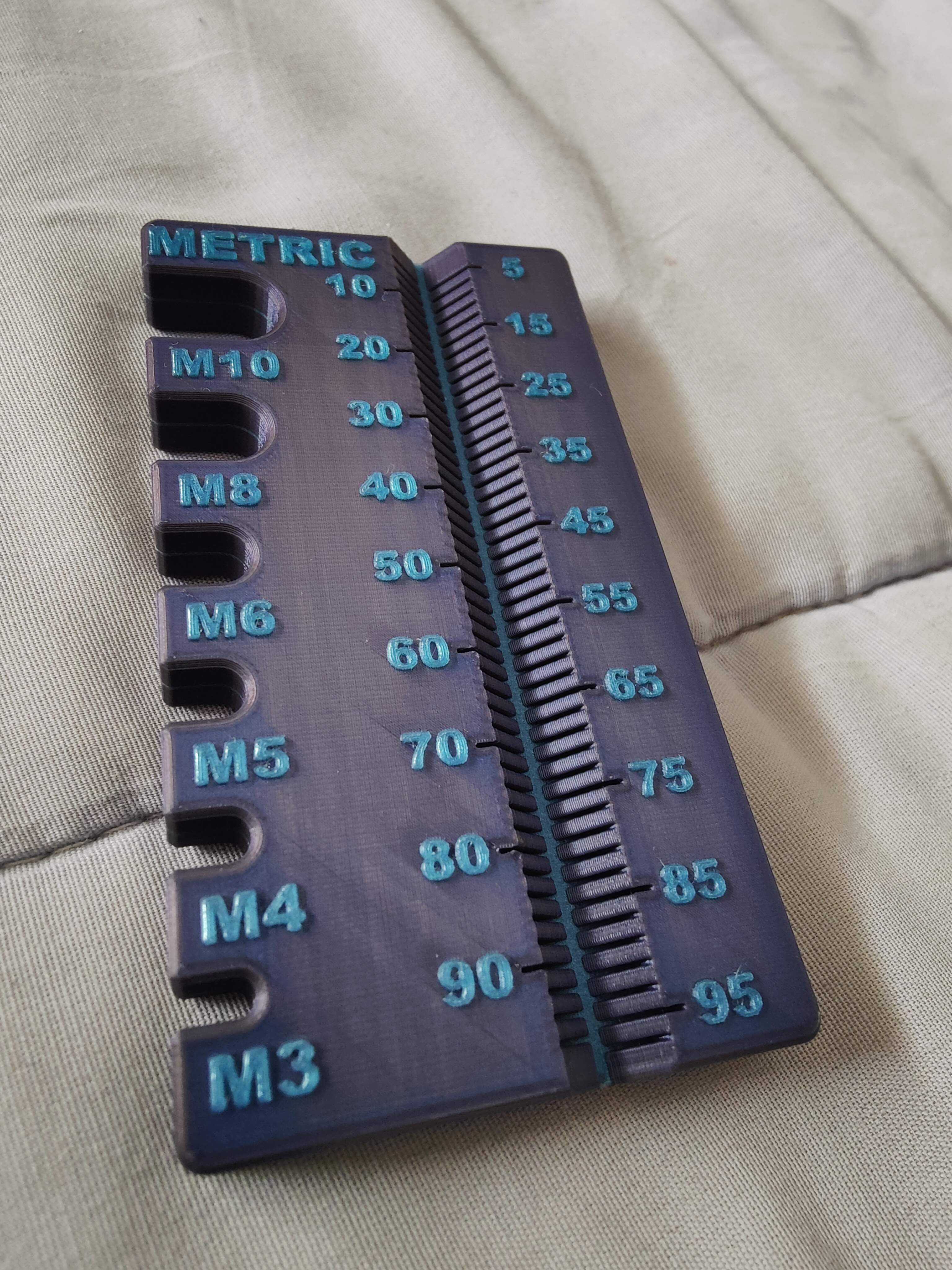 Bike Scruler - screw measuring device for M3-M10 - With magnets by La ...