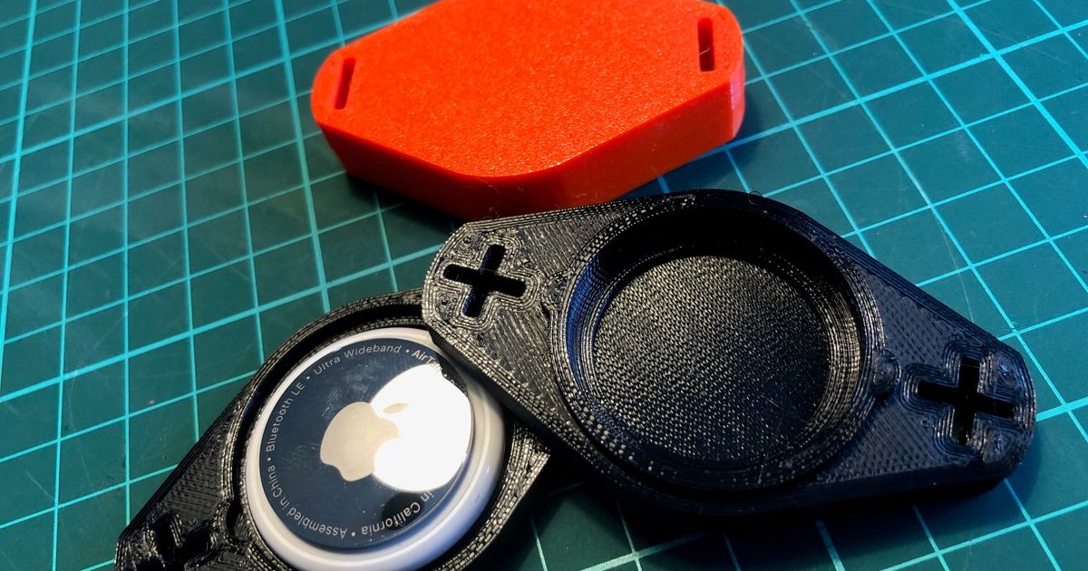 AirTag Holder by Rosti | Download free STL model | Printables.com