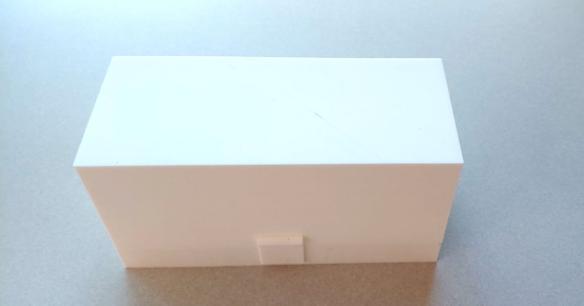 Plain Eyepiece Holder Box by BristolGarry | Download free STL model ...