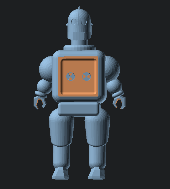 Robot Retro by Vendicar Decarian | Download free STL model | Printables.com