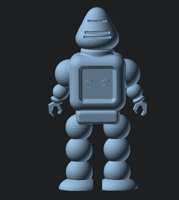 Robot Retro by Vendicar Decarian | Download free STL model | Printables.com