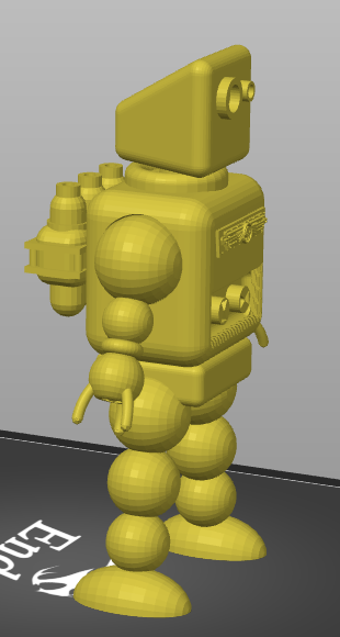 Robot Retro by Vendicar Decarian | Download free STL model | Printables.com