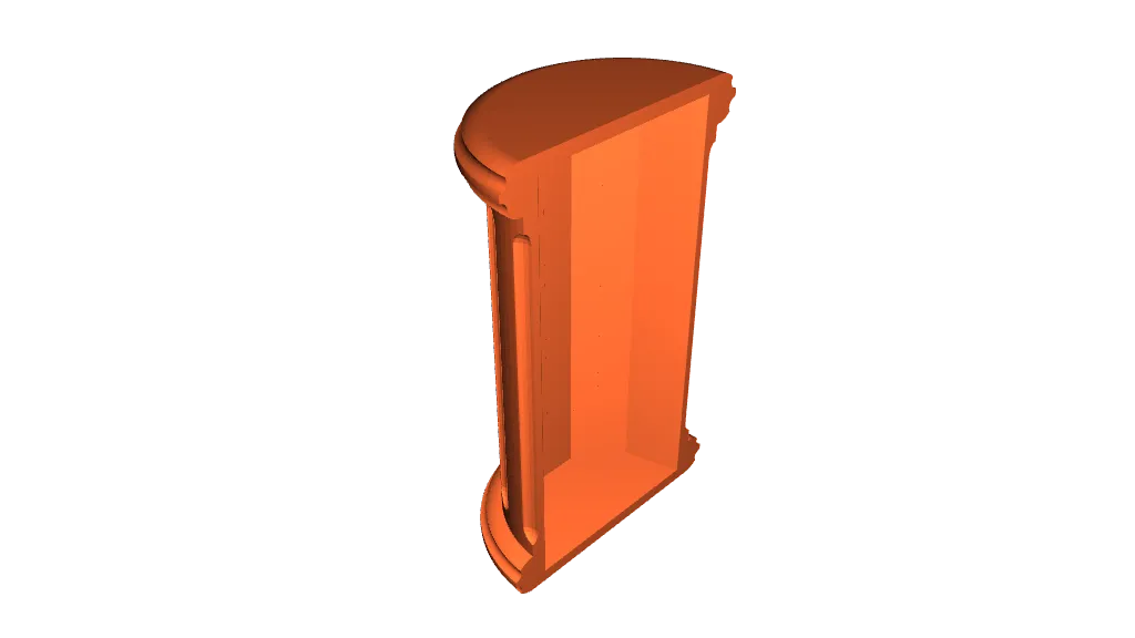 Fluted Column (parametric) by Vendicar Decarian | Download free STL ...