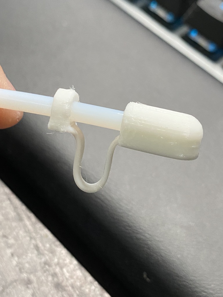 Rubber cap for 4mm Bowden tube by terenceang | Download free STL model ...