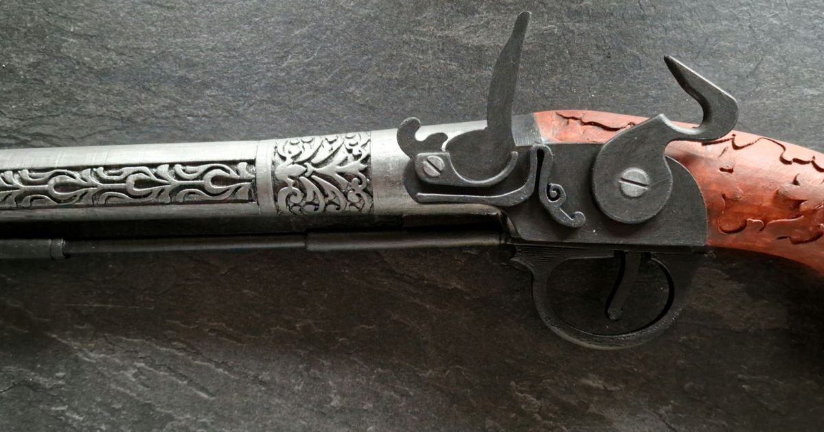 Flintlock Pistol by Churchy | Download free STL model | Printables.com