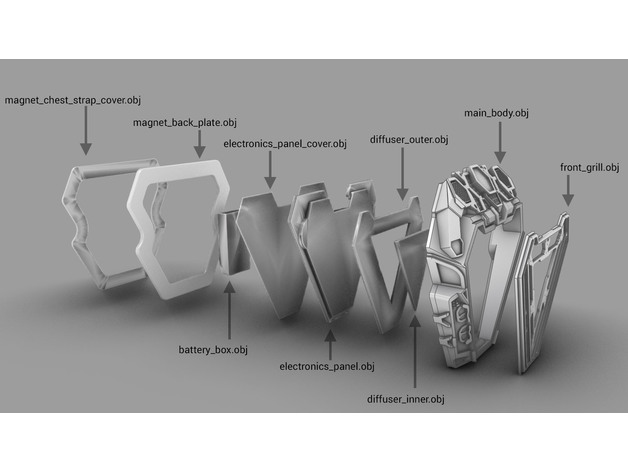 Endgame Arc Reactor (Movie Accurate and Wearable) Wireless Charger by ...