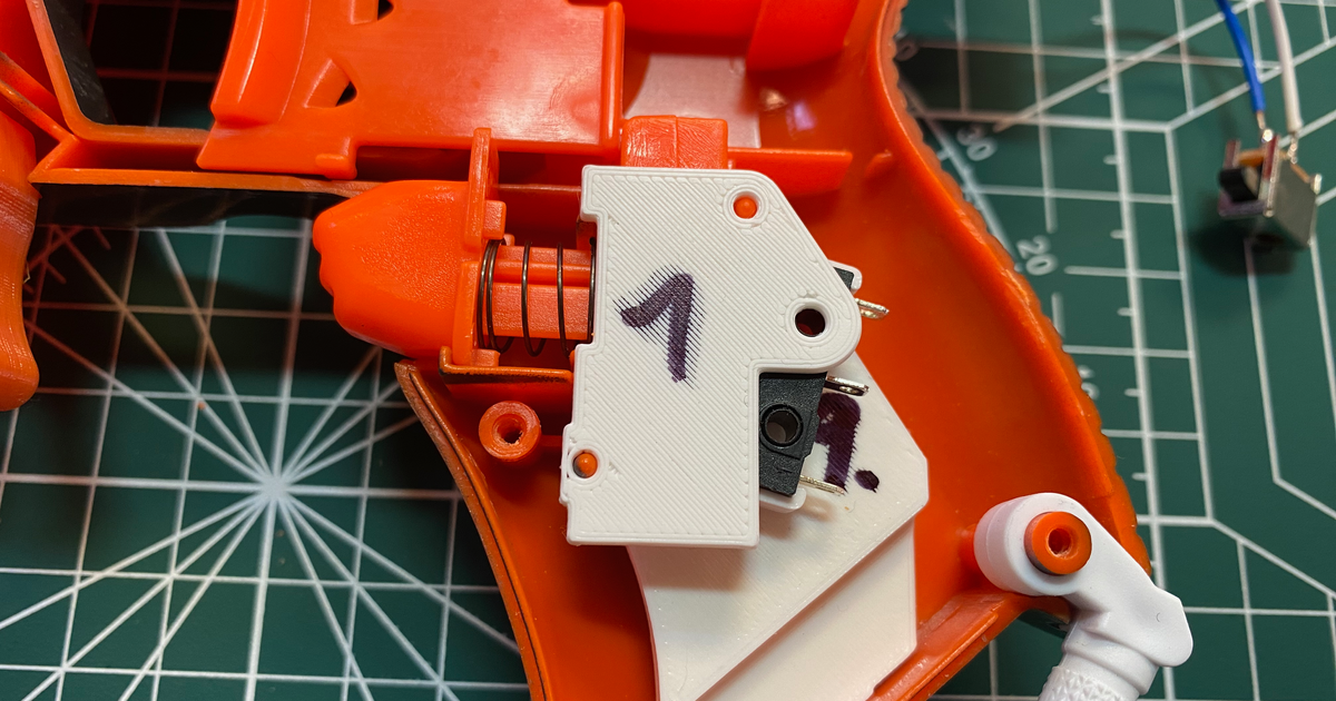 Nerf Stryfe Switch Plate für Worker Mod by RvdH | Download free STL ...