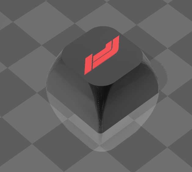 F1 Logo Keycap by Wolvie | Download free STL model | Printables.com