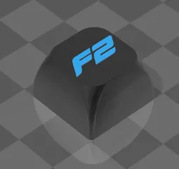 F1 , F2, F3 LOGO KEYCAPS by DScz | Download free STL model | Printables.com