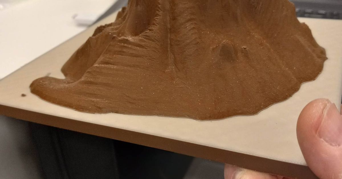 Volcano for Science experiment by Byron Kavanaugh | Download free STL ...