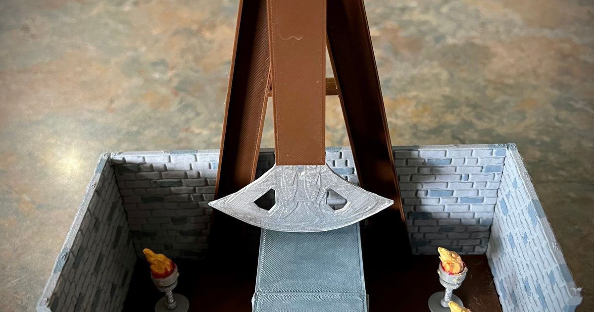 The Pit and Pendulum Model - Edgar Allan Poe by JA Prints and Crafts ...