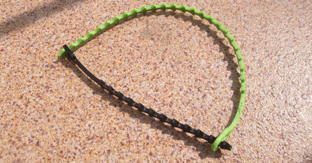 Customizable cable tie organizer bag sealing strap by MADAO | Download ...