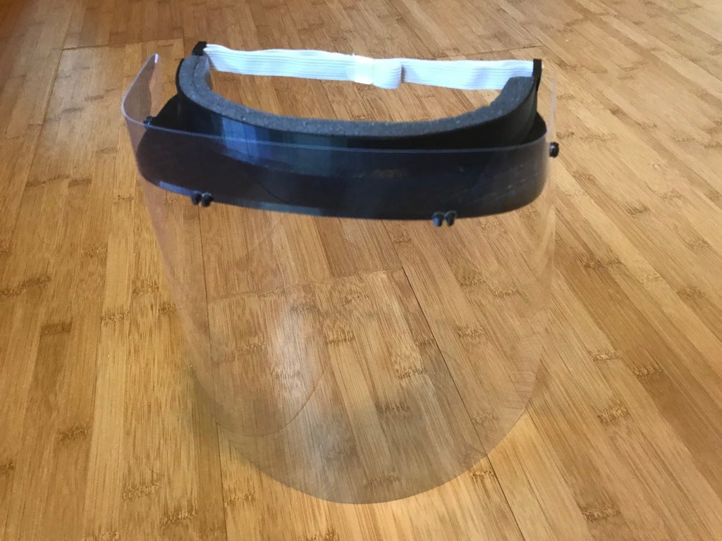 Face Shield w/ Integrated Straplock by Stanley Wei | Download free STL ...