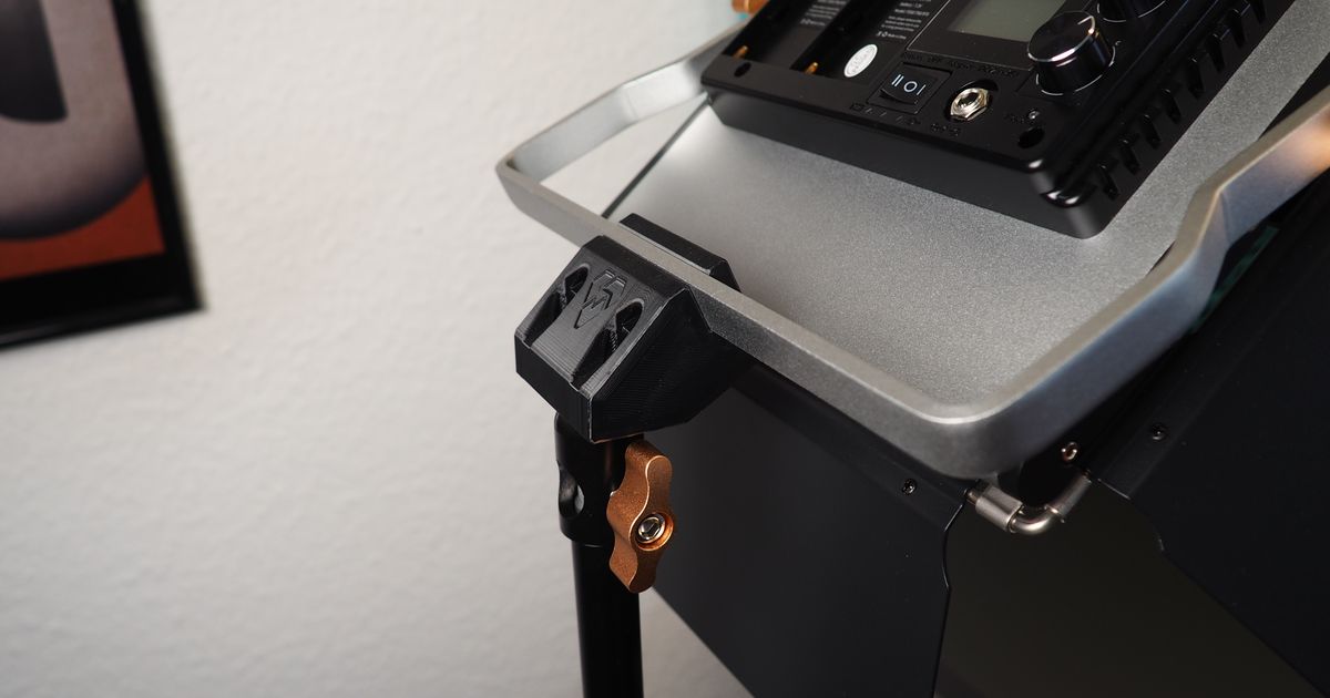 Neewer LED Panel Bracket by Extrutim | Download free STL model ...