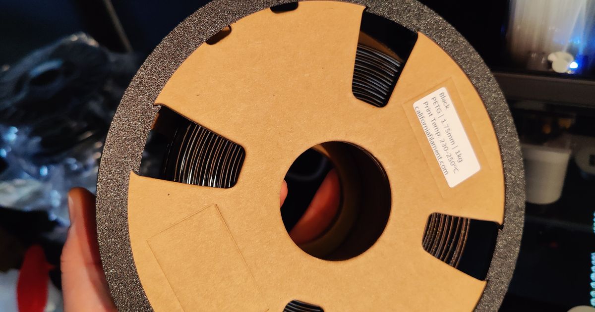 California Filament Bambu Lab AMS Spool Adapter by StrooderMade ...