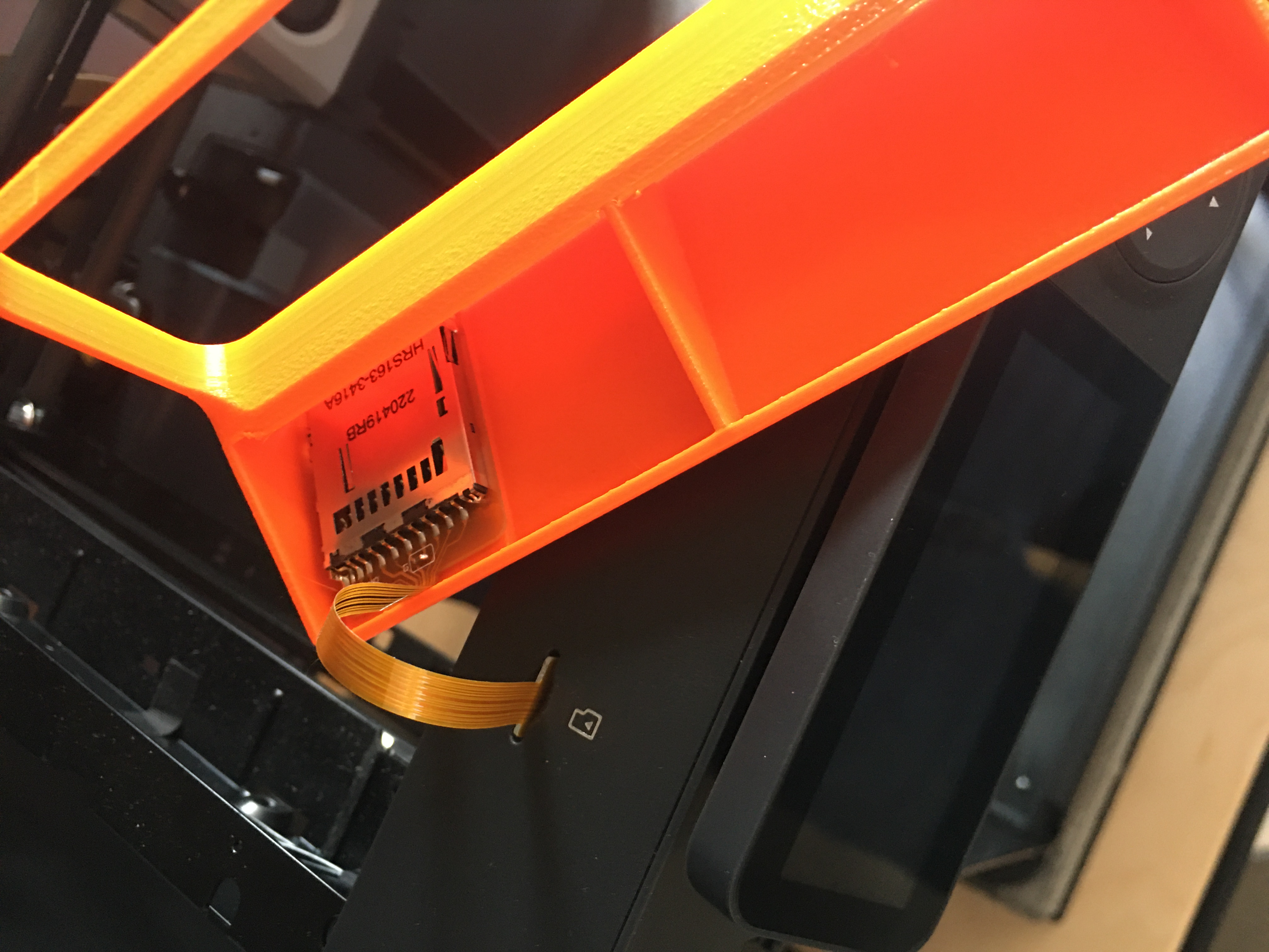 Bambu Lab P1P – SD Card Display Bezel (holds microSD to SD card ...