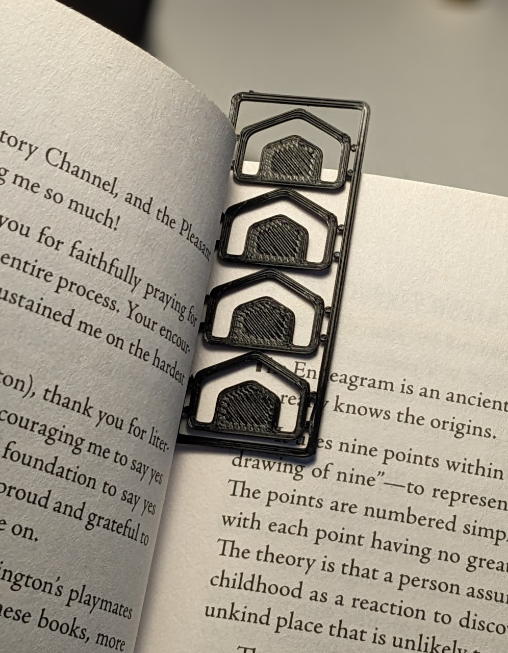 Breadcrumb Bookmark by meagerfindings | Download free STL model ...