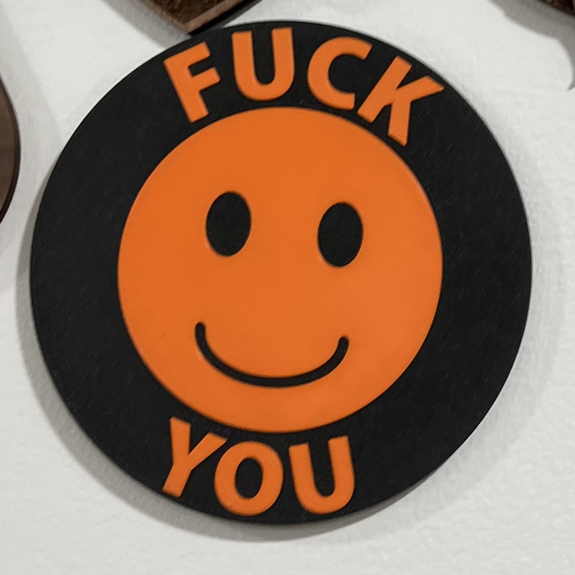 Smiley F U by Zofo | Download free STL model | Printables.com