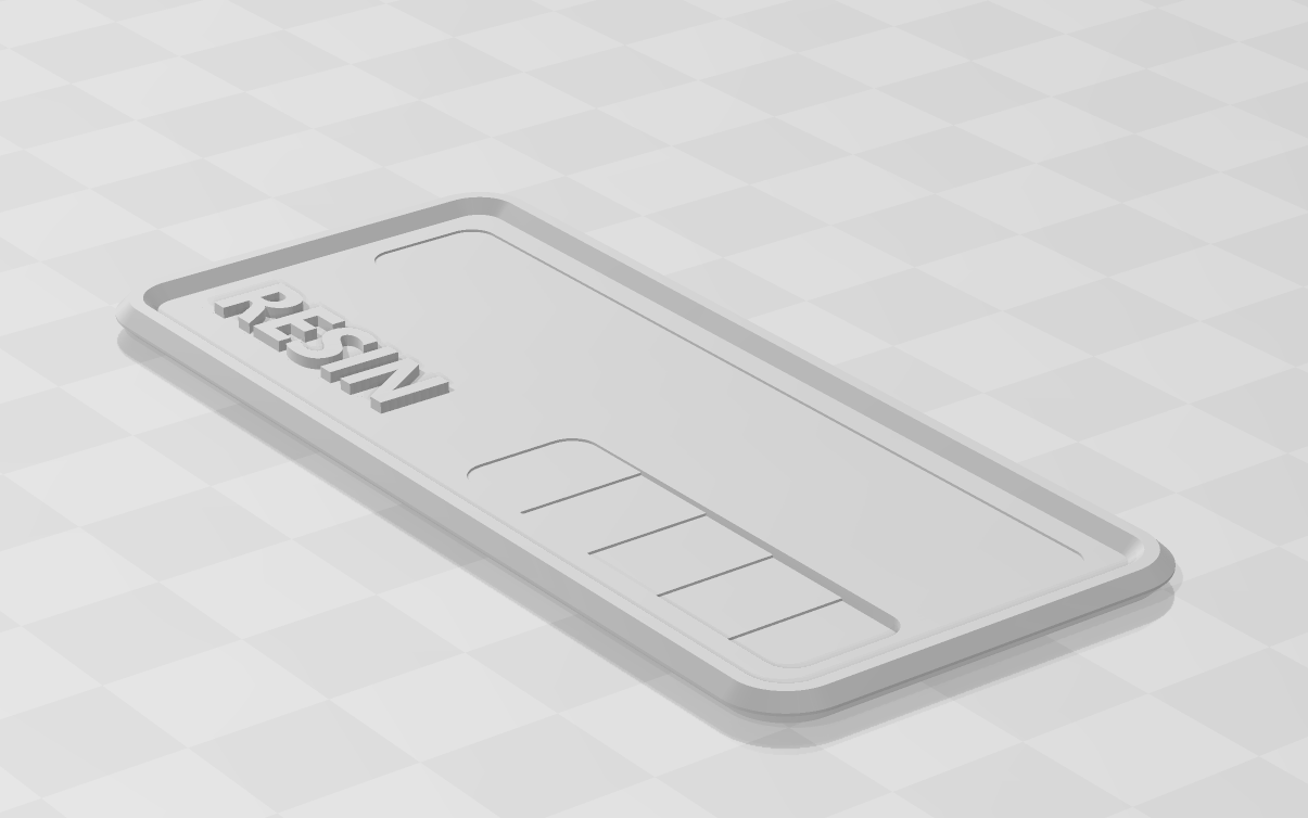 Resin Sample by EmilH | Download free STL model | Printables.com