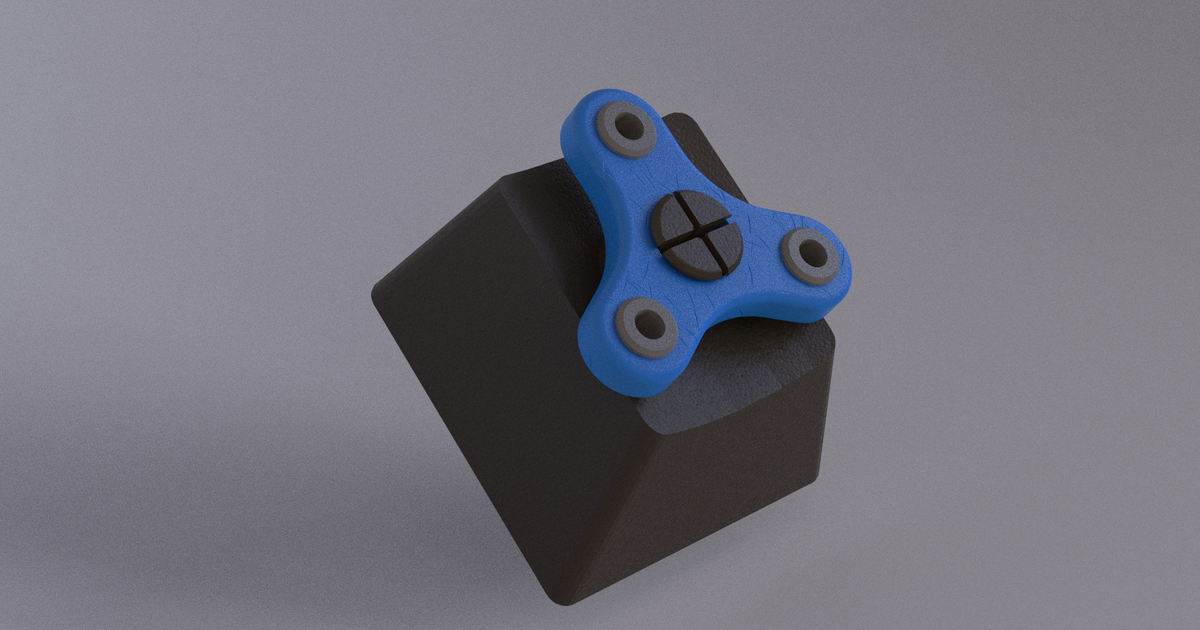 Spinner Keycap por Victor Sbardelotto | Descargar modelo STL gratuito ...