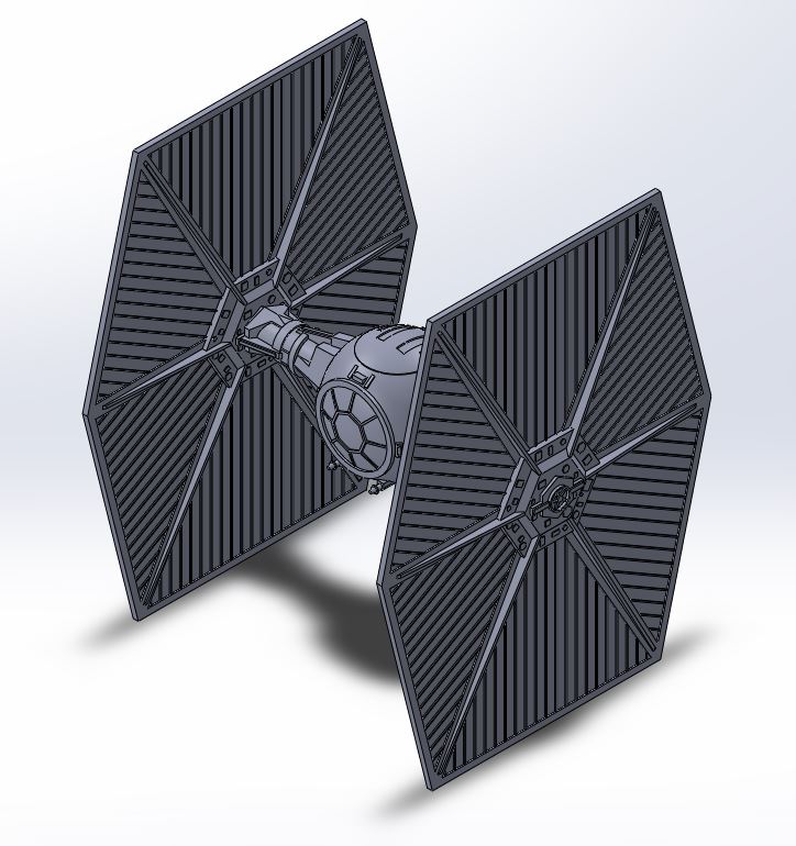 TIE-Fighter - Star Wars - Imperial TIE Fighter by Bene | Download free ...