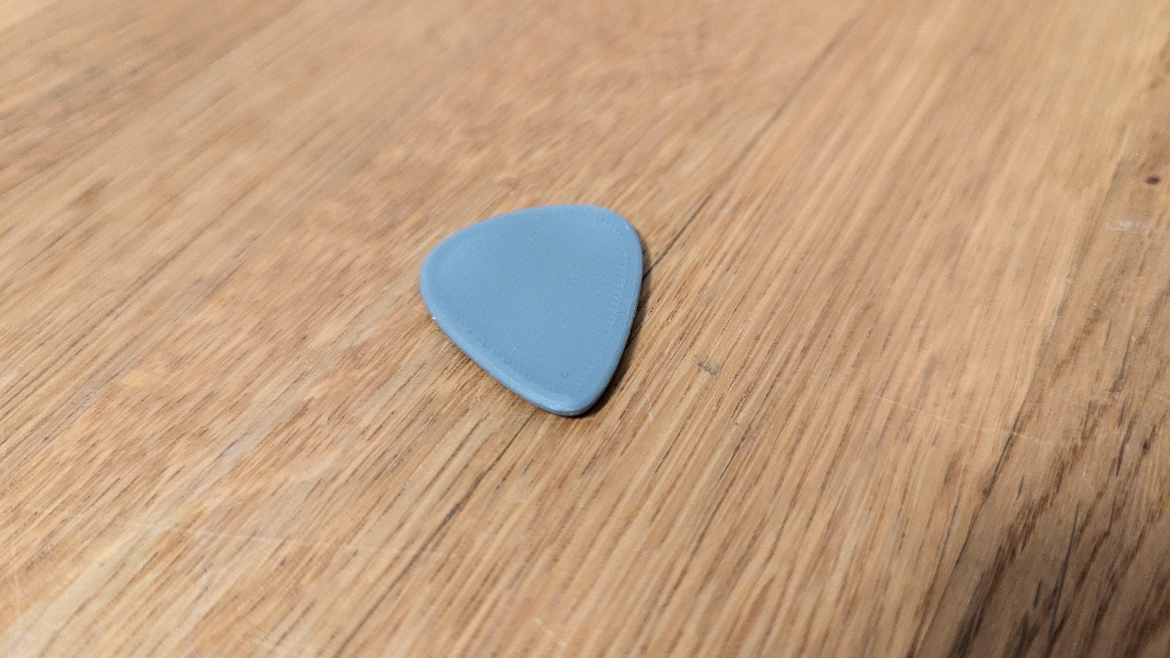 Simple guitar pick/plectrum by Alasdair | Download free STL model ...