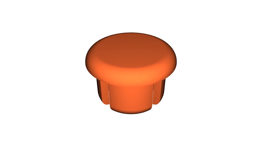 Arcade Button Hole Cover by DeckerEgo | Download free STL model ...