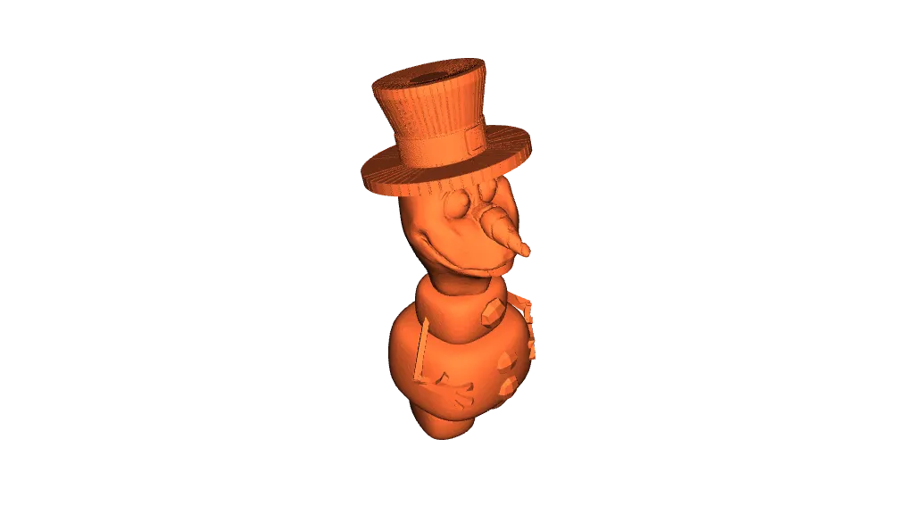 Snowman inspired by frozen OLAF by Wexik | Download free STL model ...