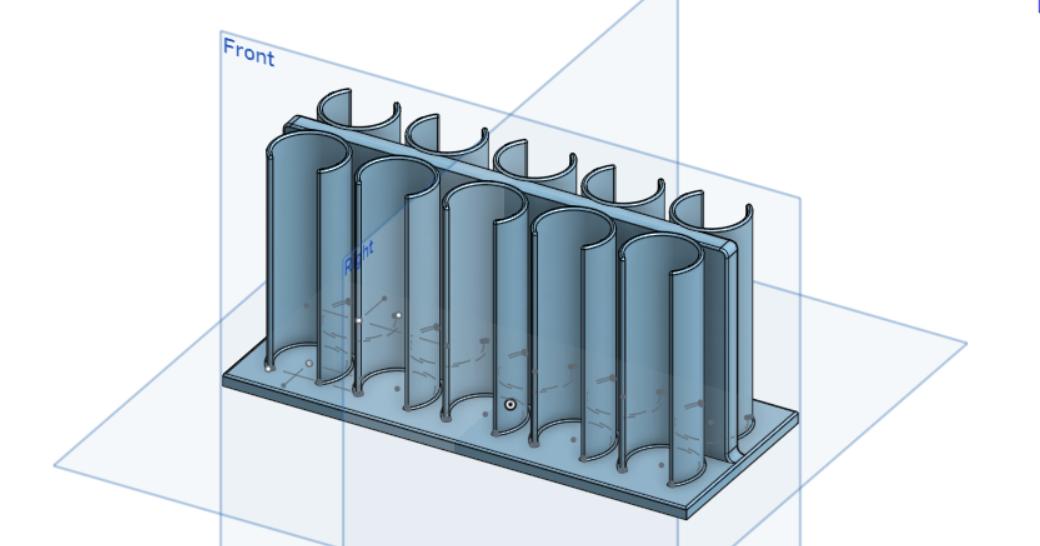 Test Tube Stand x 10 by JeffTH | Download free STL model | Printables.com