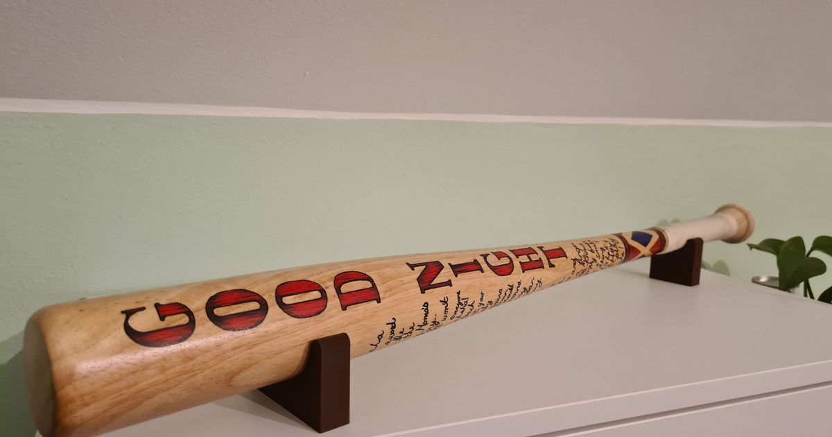 Baseball bat stand by Daniel Franc | Download free STL model ...