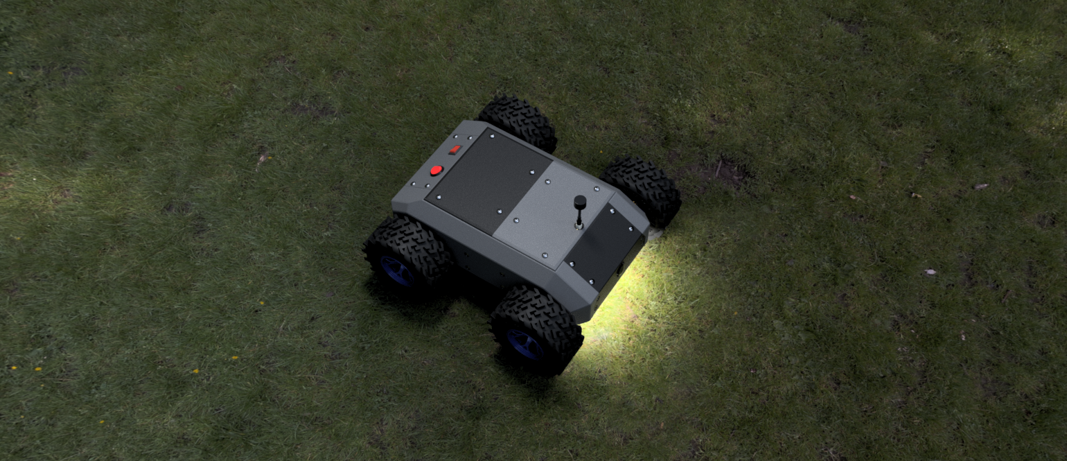 Open Source UGV Project by U-Tech | Download free STL model ...