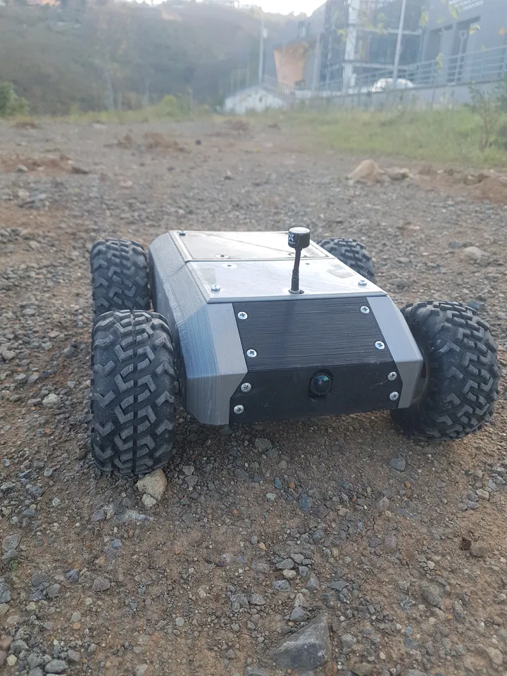 Open Source UGV Project by U-Tech | Download free STL model ...