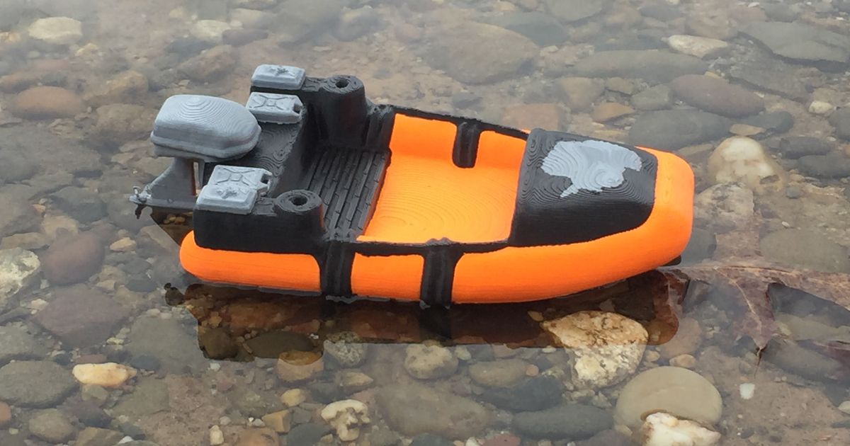 Zodiac Rescue Boat von StarLabs3D | Kostenloses STL-Modell ...